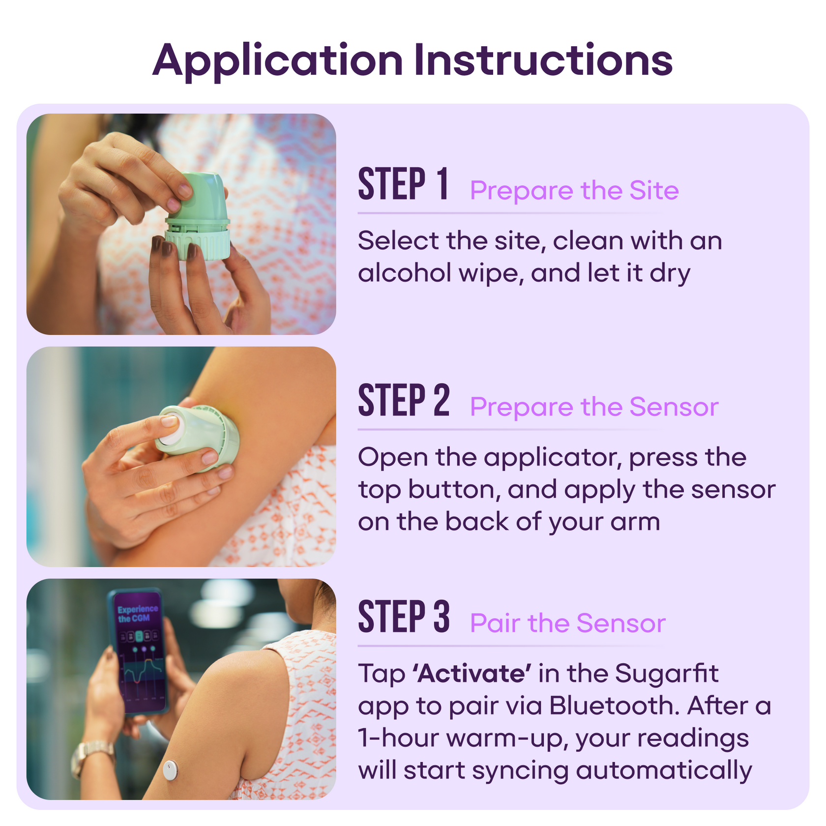 Sugar.fit Smart Glucose Monitor – Real Time Blood Sugar Level Tracking ...